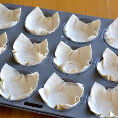 Phyllo Cups - a step-by-step recipe | Not Enough Cinnamon