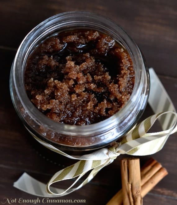 DIY Homemade Cinnamon Sugar Scrub - Not Enough Cinnamon