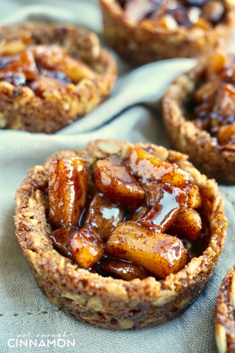 Apple Crisp Cookie Cups Recipe (Gluten-free, Dairy-free, Refined Sugar ...