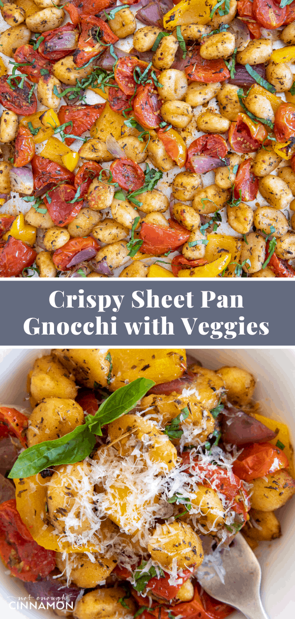 Crispy Sheet Pan Gnocchi with Roasted Vegetables Crispy Sheet Pan Gnocchi with Roasted Vegetables