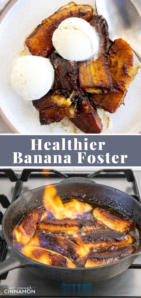 Healthier Banana Foster Recipe (refined sugar-free)